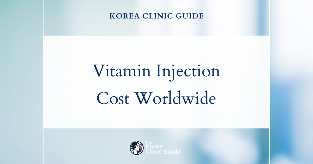 Optimize Your Wellness: See Why Vitamin Injections in Korea Offer Value ...