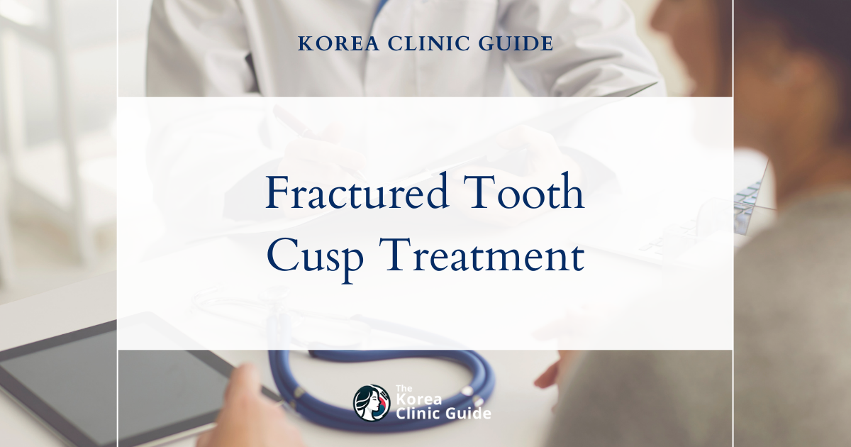 Effective Treatment for Fractured Tooth Cusp with Teeth Crown in Korea ...