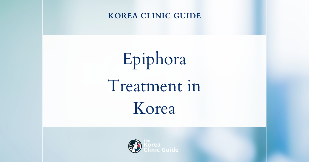 Epiphora Treatment in Korea: Canthoplasty and Laser Canthoplasty ...