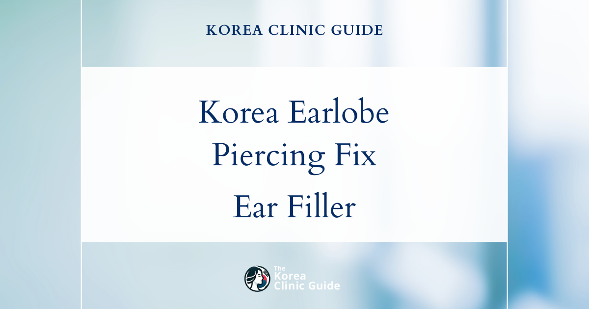 Korea Stretched Earlobe Piercing Hole Solutions: Restore with Ear ...